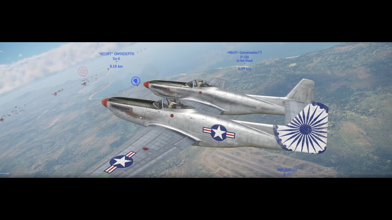 WAR THUNDER: DOUBLE TROUBLE MUSTANGS : F-82 TWIN MUSTANG - YouTube