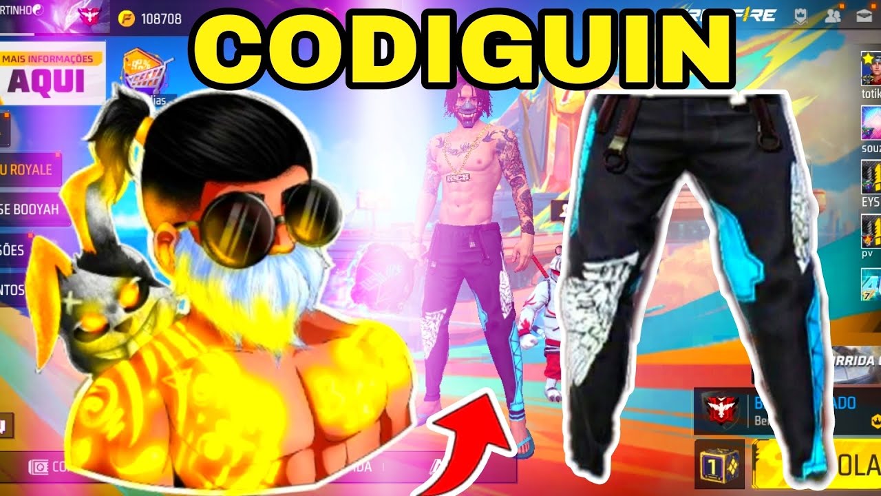 CODIGUIN Infinito da CALÇA ANGELICAL ( ATUALIZADO)PEGUE AGORA!! - YouTube