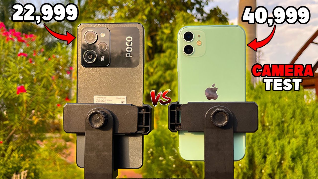 Poco X5 Pro 5G Vs iPhone 11 Camera Test 📸🔥 | iPhone 11 Vs Poco X5 Pro ...