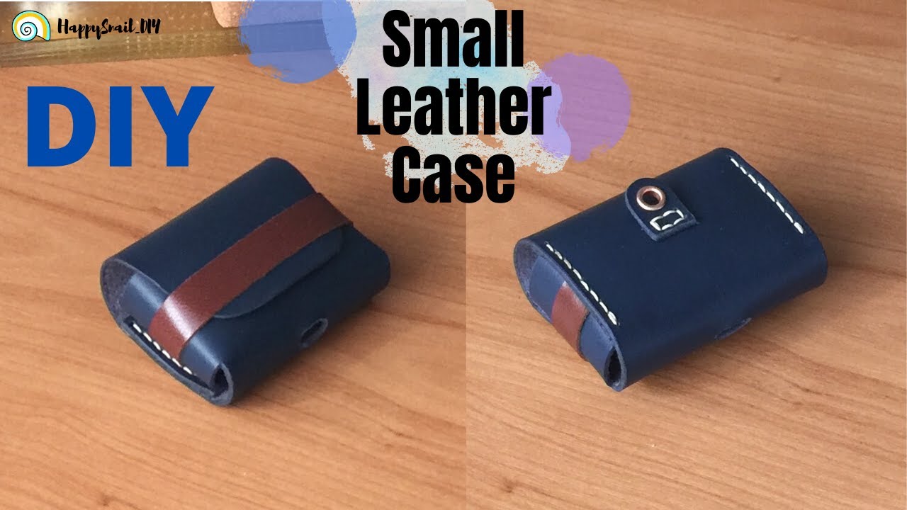 Make a Simple Leather Pouch 👛 - YouTube