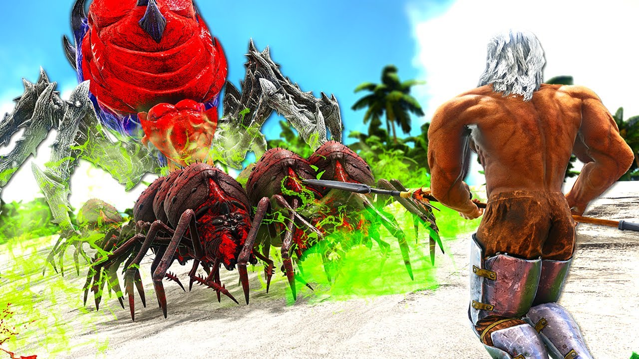 An Army of Super Mutant SPIDERS are Coming FOR US ALL! | ARK MEGA ...