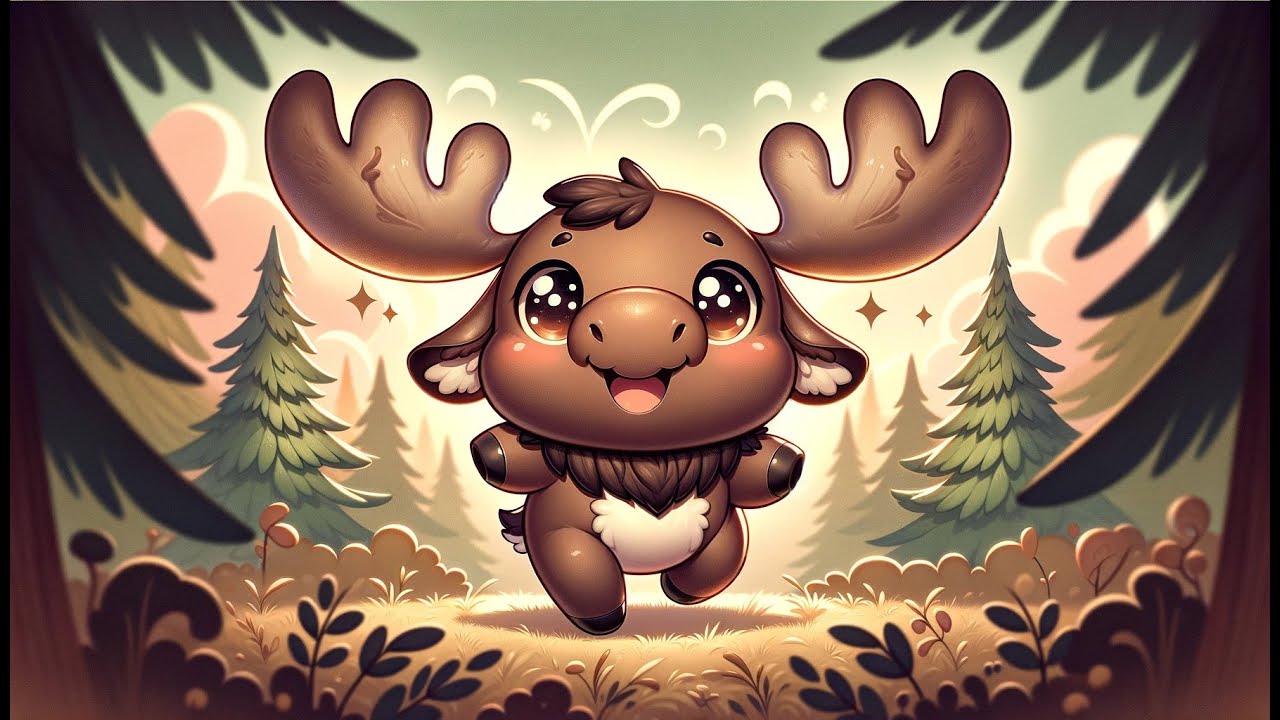 Fun Moose Adventure! Learn Cool Moose Facts with Us! - YouTube