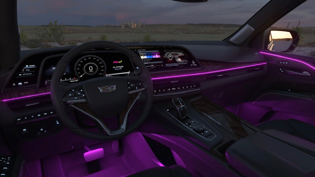 [CADILLAC] 2024 ESCALADE Global Product Video - Ambient Lighting - YouTube