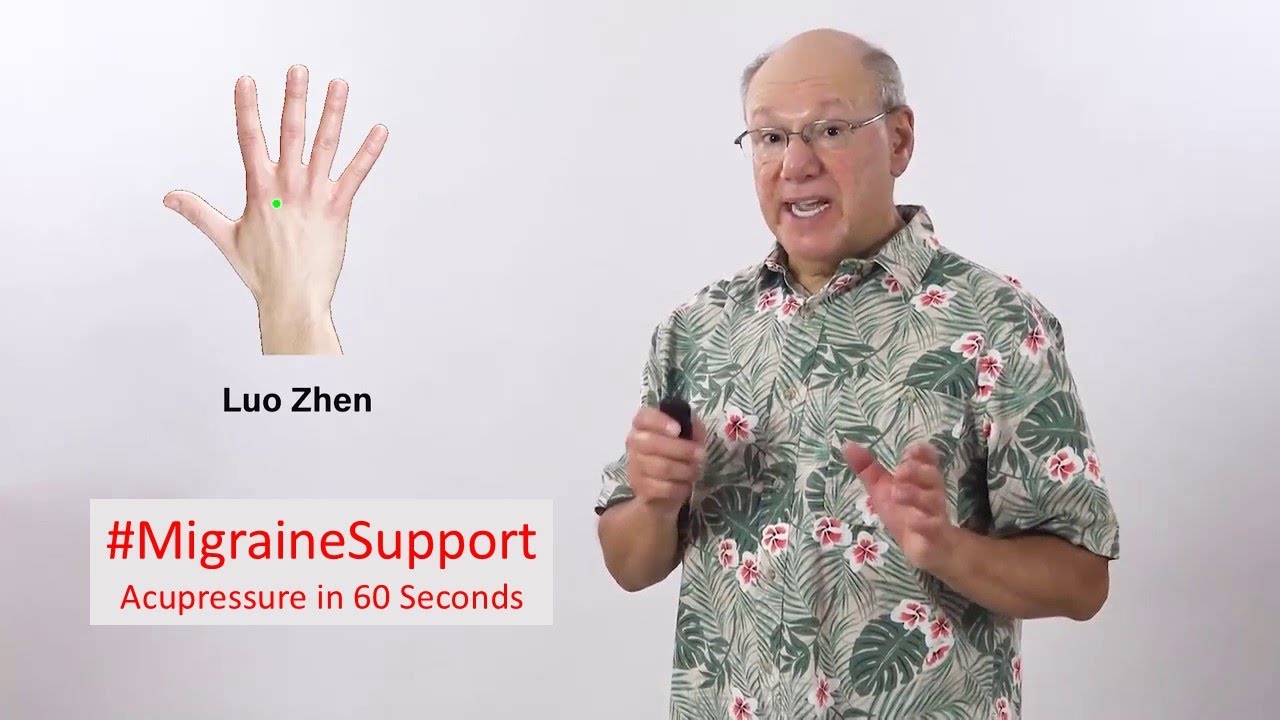 Say Goodbye to Migraines: Acupressure Point - YouTube