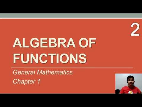 GenMath: Algebra of Functions - YouTube