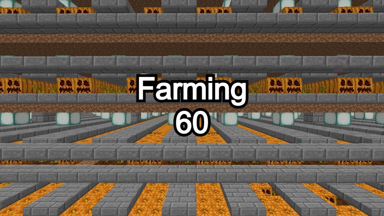 GETTING FARMING 60| Hypixel Skyblock - YouTube