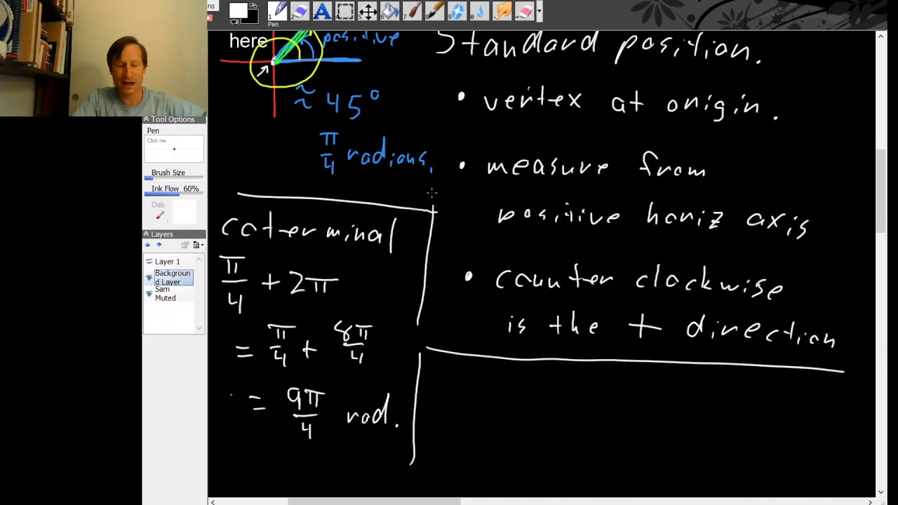 Angle Measure 3 - Standard Position - YouTube