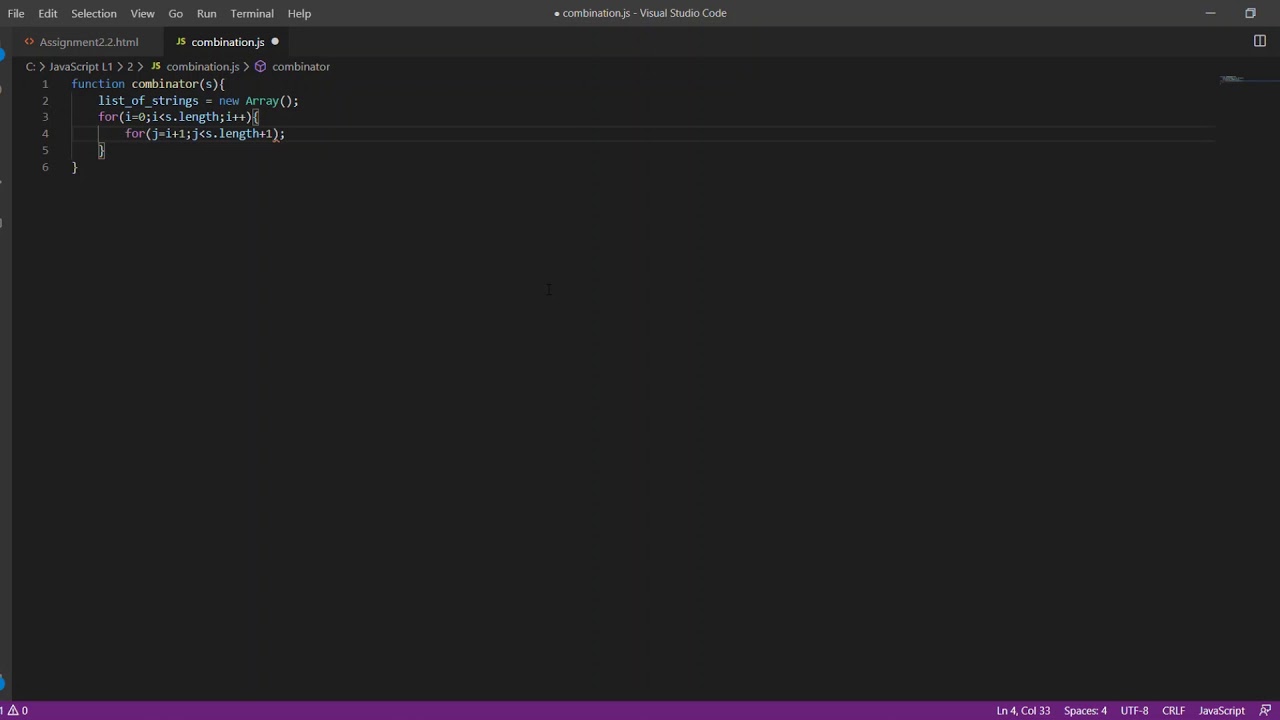 Combinations Of A String JavaScript YouTube combinations-of-a-string-javascript-youtube