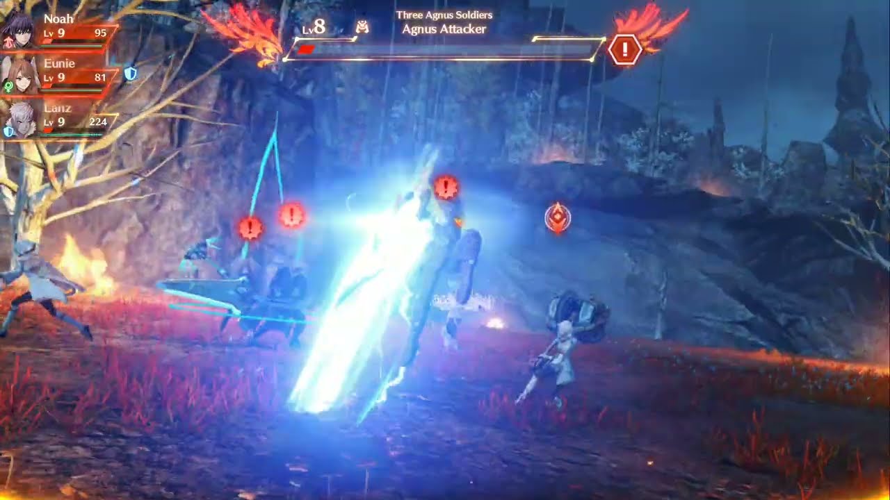 Xenoblade Chronicles 3 - Hard Mode Boss Fights - Three Agnus Soldiers ...