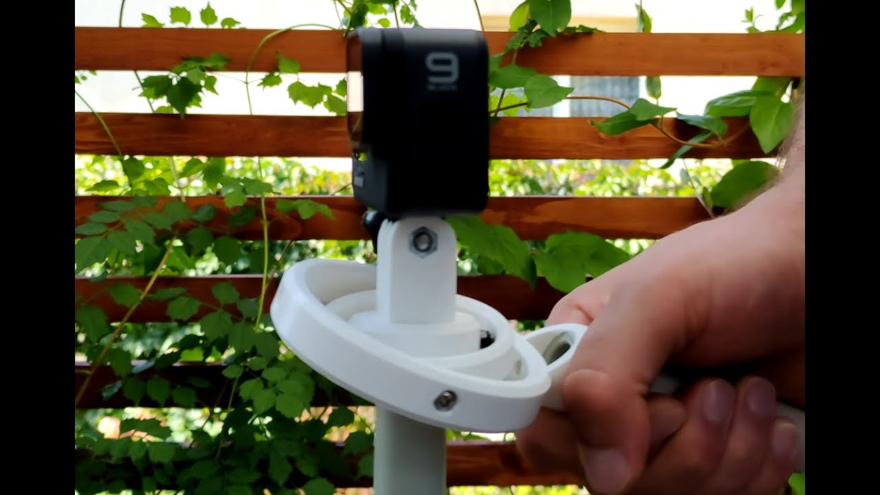 3D printed gimbal for GoPro 9 for low light conditions | under 10 EUR ...