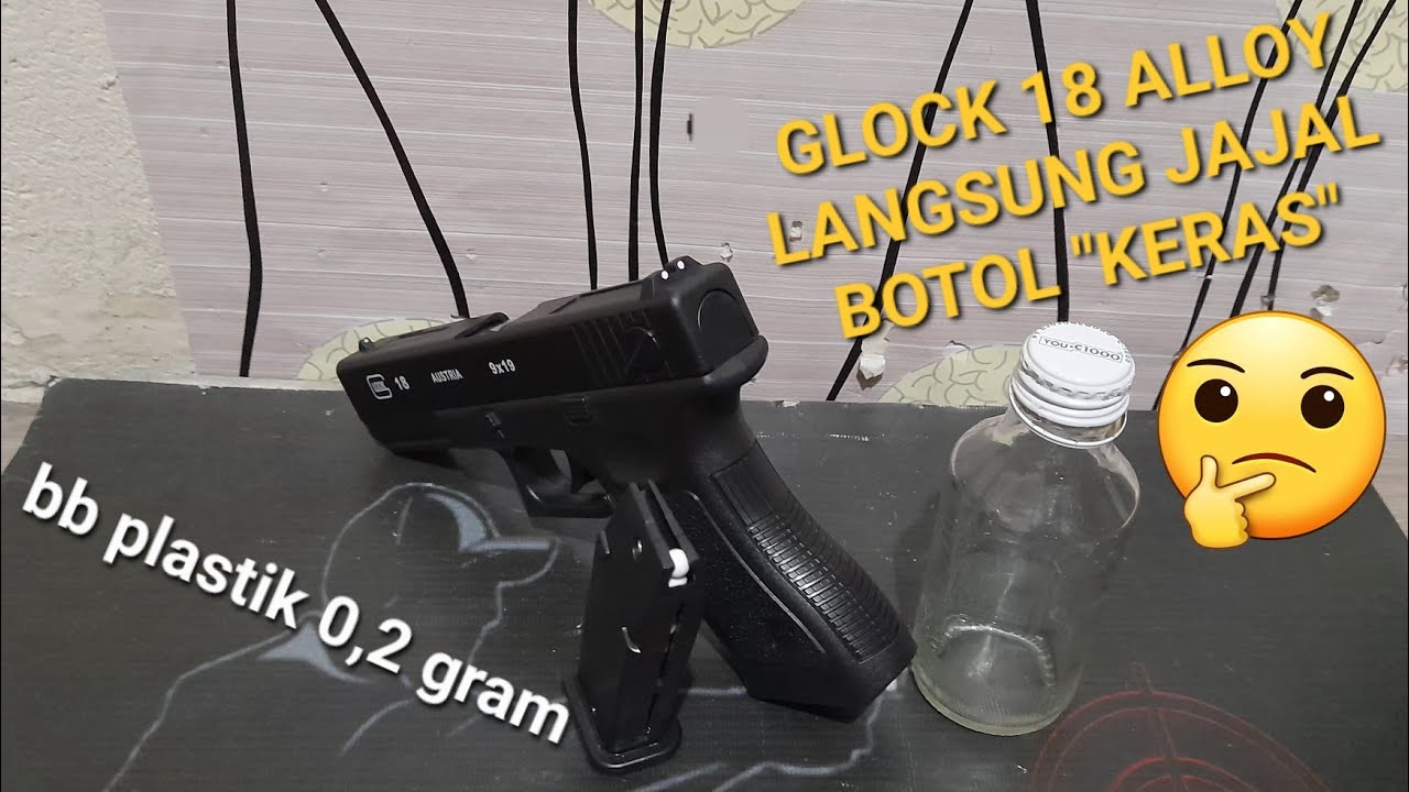 #latepost GELOK 18 ALOI MEGEJIN ON EKSIEN #glock #airsoftspring - YouTube