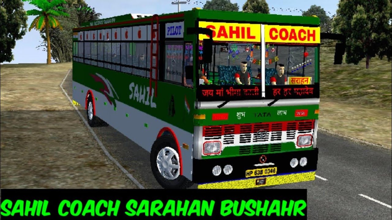 Sahil coach sarahan bushahr | tata 1512c bus mod bussid | download ...