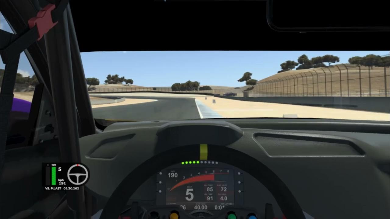 iRacing Onboard Lap: Honda Civic Type R TCR at Laguna Seca 23S2 Turn ... iRacing Onboard Lap: Honda Civic Type R TCR at Laguna Seca 23S2 Turn ...