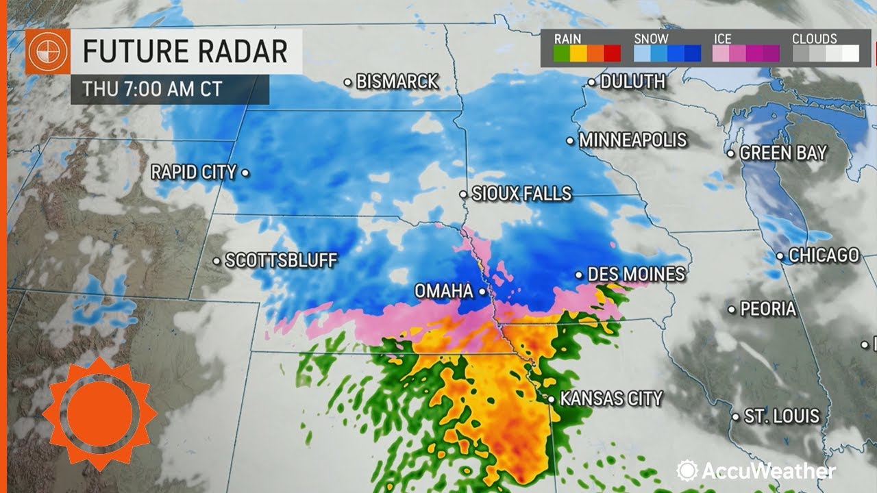 Next major storm for the central US | AccuWeather - YouTube
