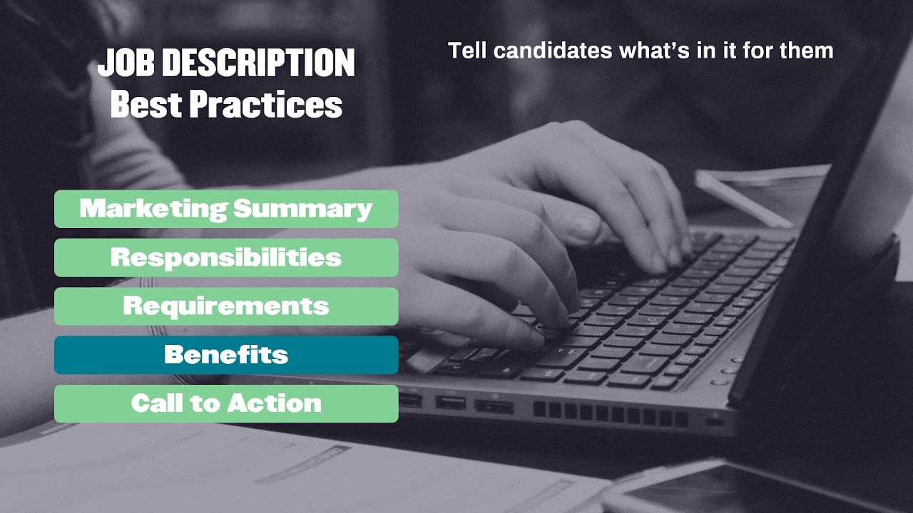 Job Description - Best Practice for Employers - YouTube