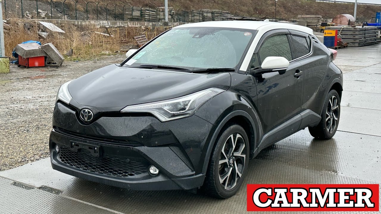 Схема покупки в CARMER Toyota C-HR «В пути из Японии» на примере черной ...