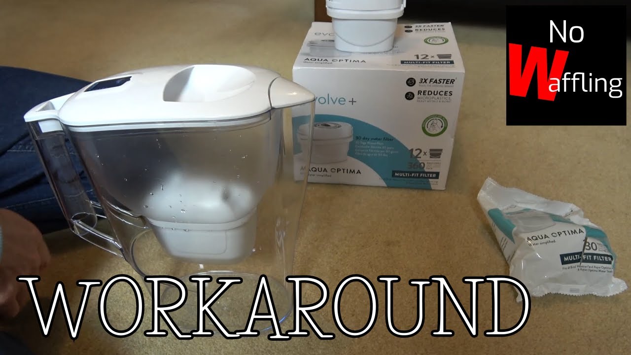 How to Use CHEAPER Evolve + Filters on Brita Aluna Water Jug ...