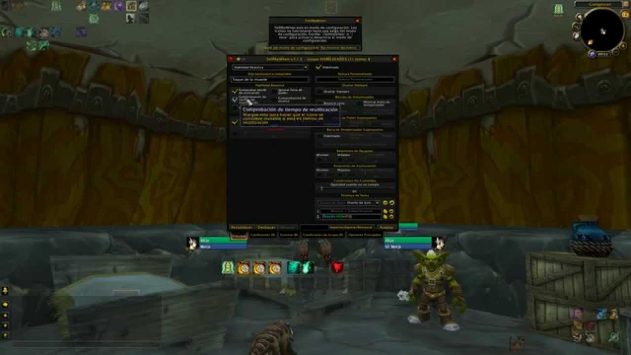 GUIA DE ADDONS: TellMeWhen, OmniCC y Masque. - YouTube
