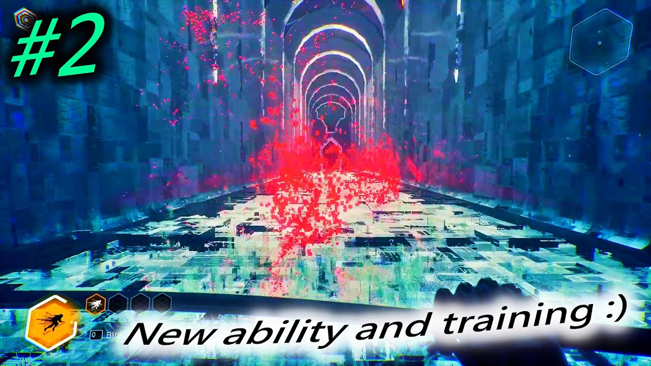 Ghostrunner #2 BLINK power (with English commentary) - YouTube