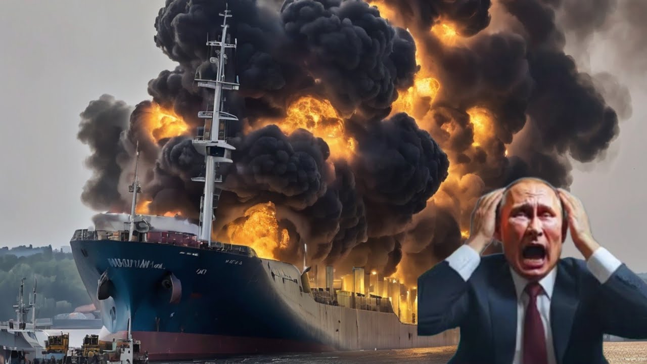 15 minutes ago! 3 RUSSIAN cargo ships carrying 600 tons of ammunition ...
