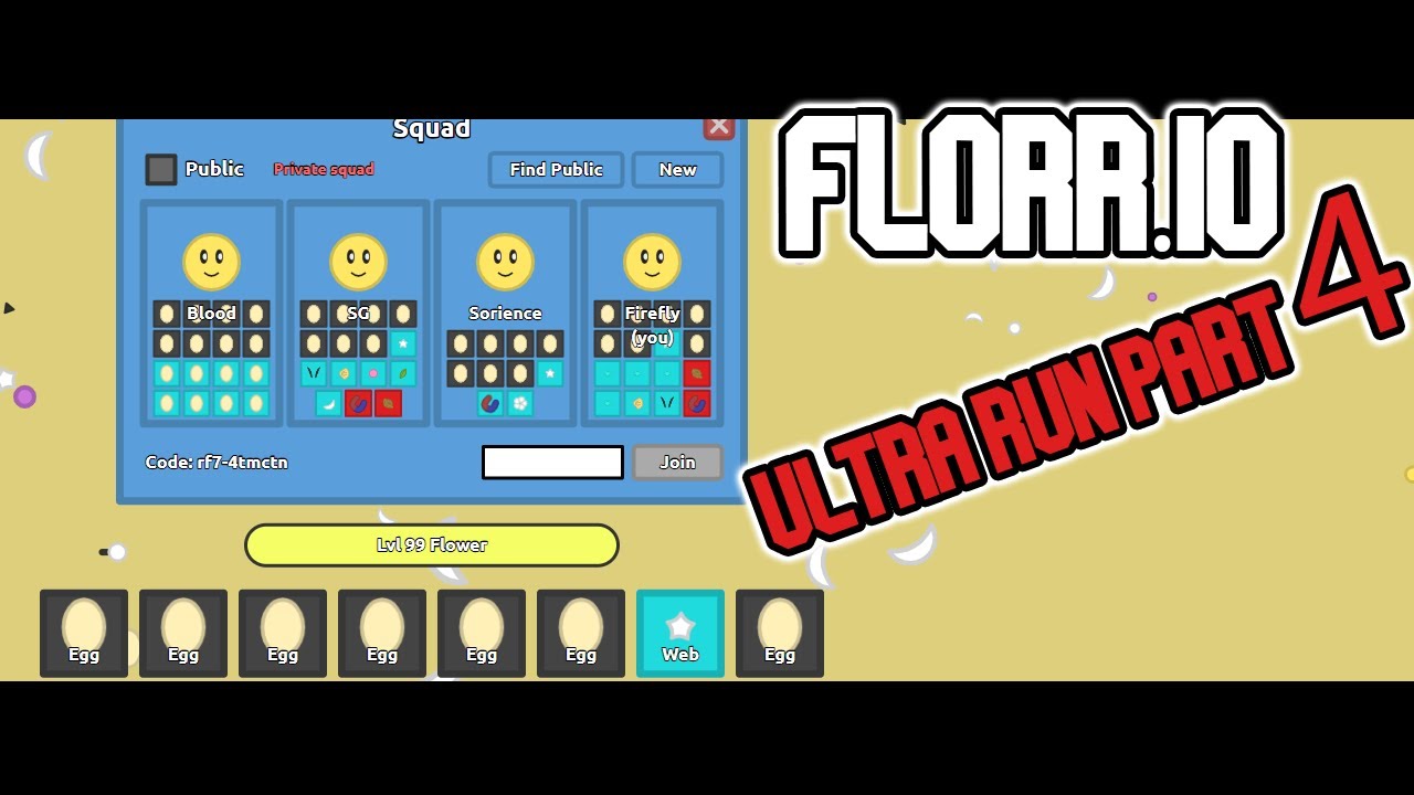 Florr.io - ULTRA RUN PART 4 🔴 - YouTube