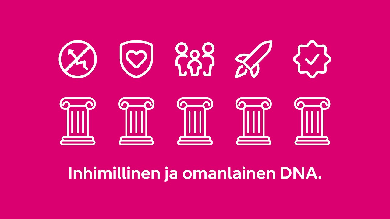 DNA:n työnantajalupaus: Inhimillinen ja omanlainen DNA - YouTube