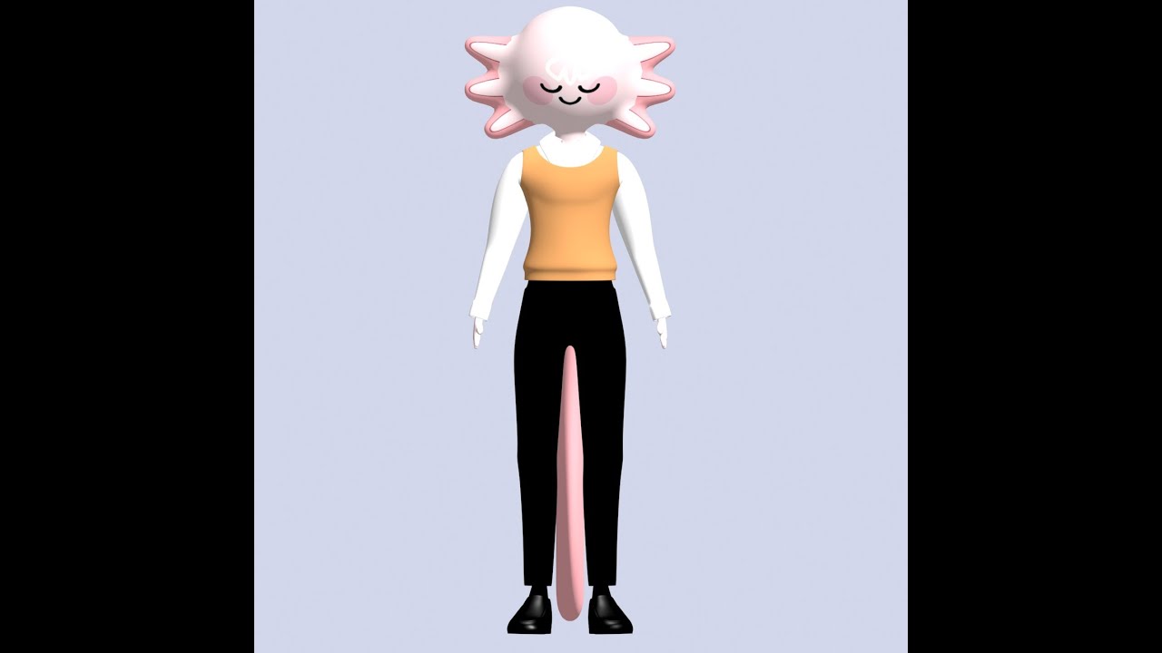 sir fluff OC Chiffon 3D Fan Art - YouTube