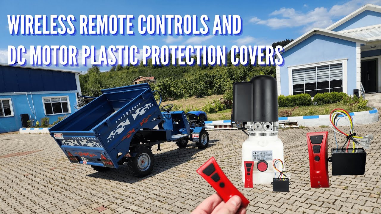 Wireless Remote Controls and Plastic Protection Covers For Hydraulic ...