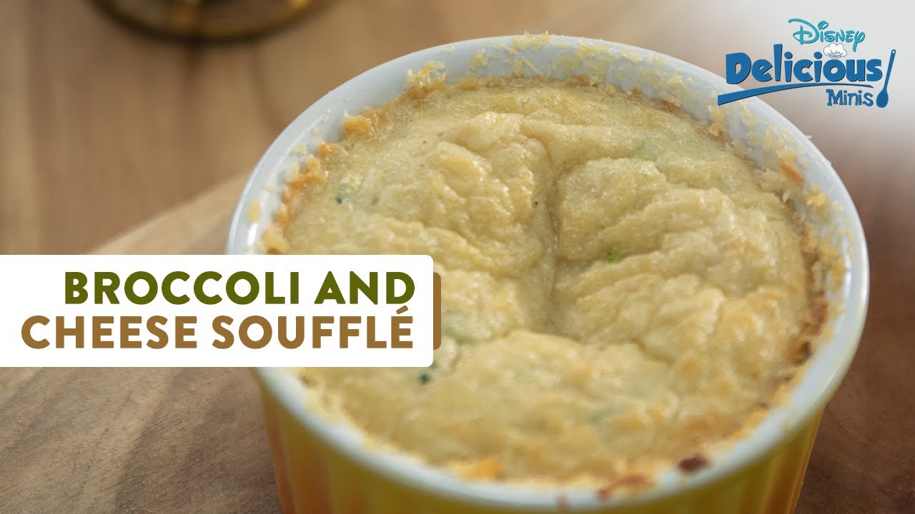 Beastly Broccoli and Cheese Soufflé | Disney Delicious Minis | Disney ...