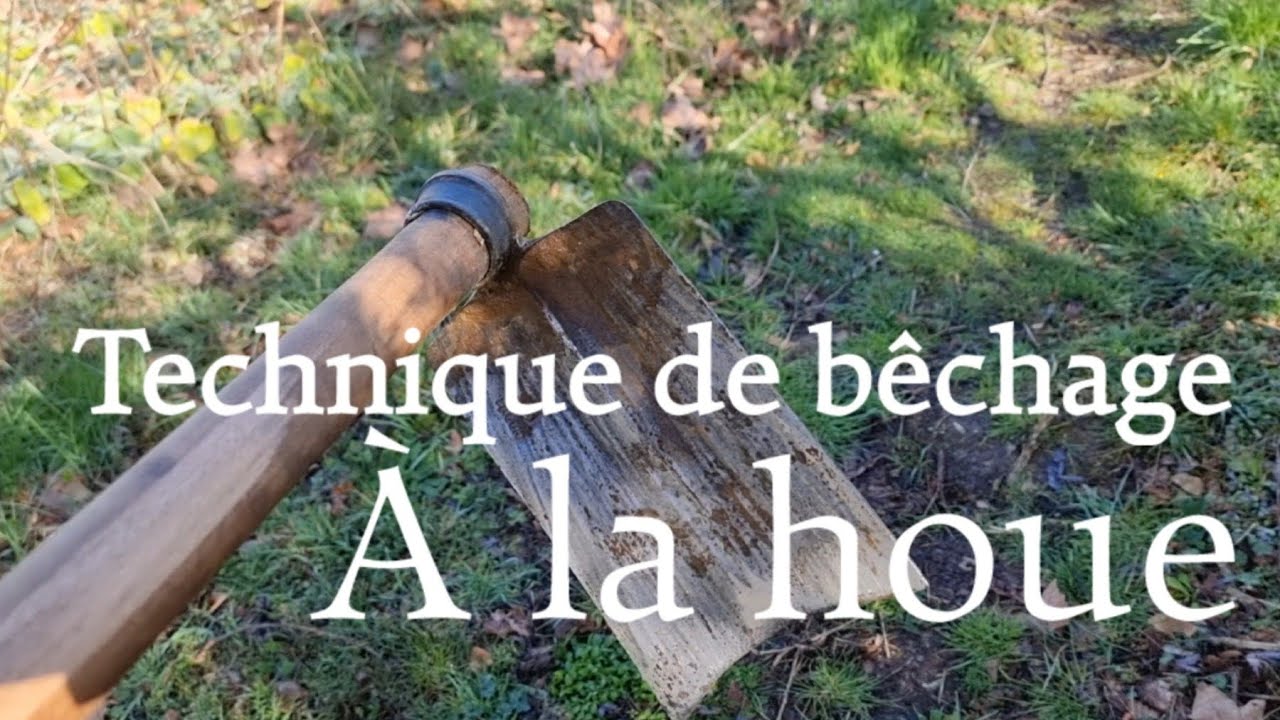 Comment bêcher a la houe, technique simple et efficace (voir la ...