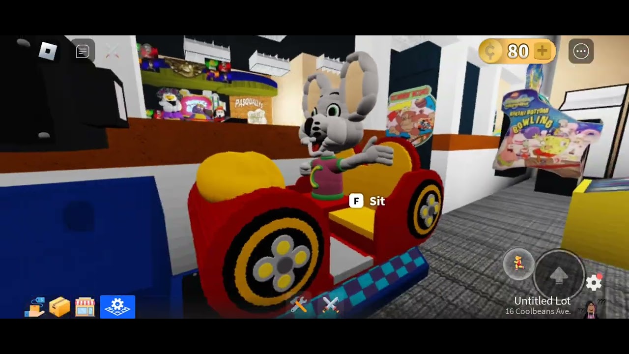 Chuck E Cheese Tour Build World 1 - YouTube