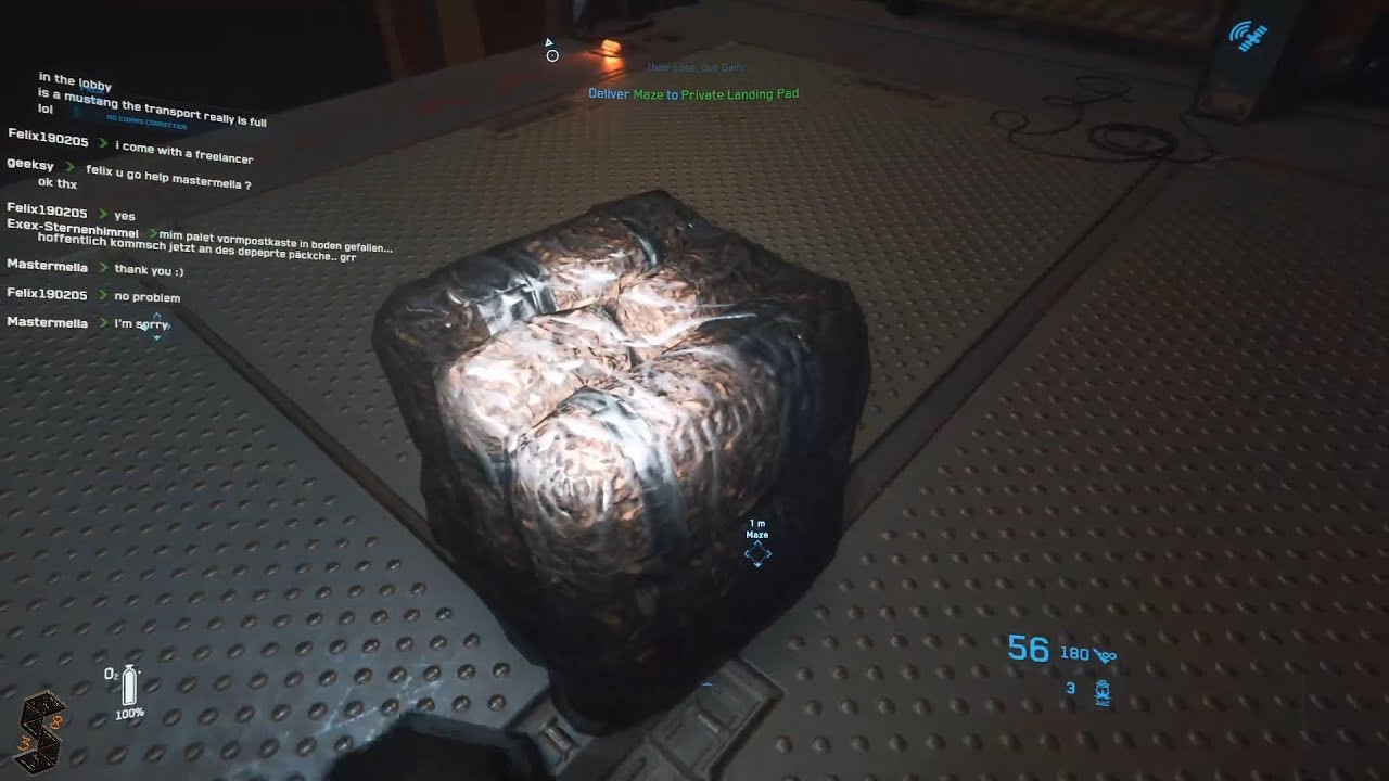Special Maze in Star Citizen for mission Their Loss, Our Gain - YouTube