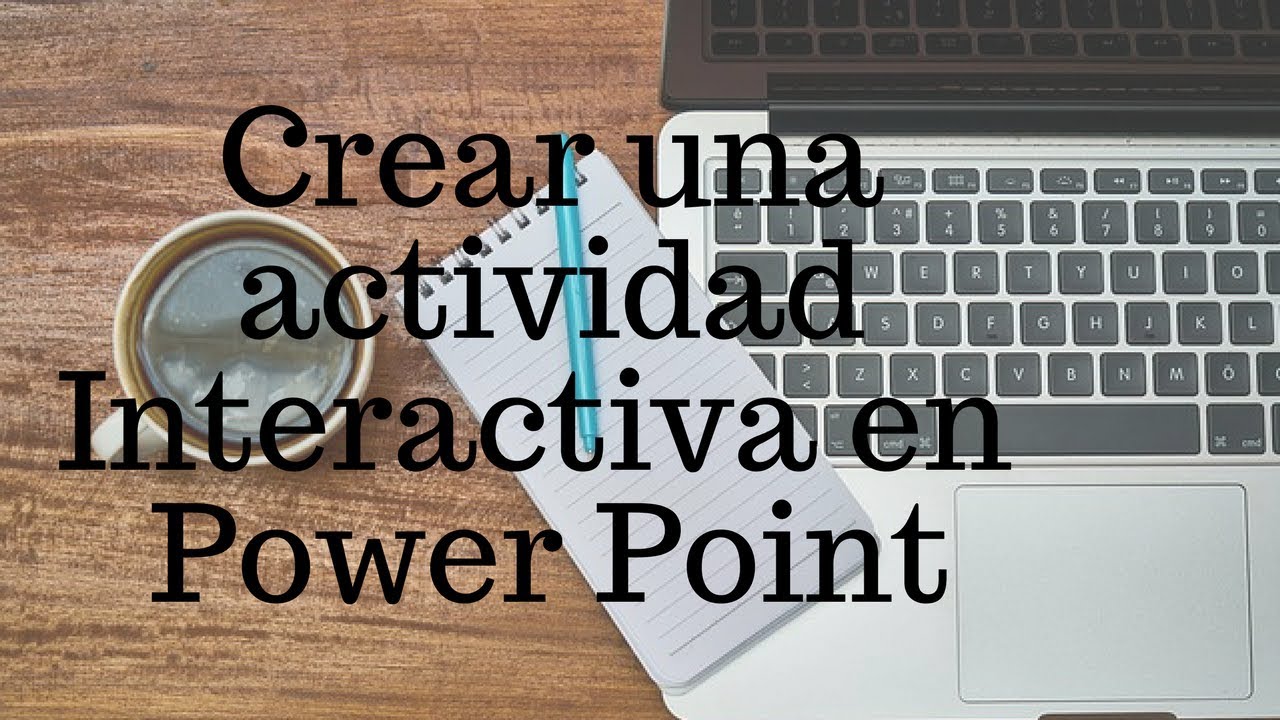 Cómo crear una Actividad Interactiva en Power Point - YouTube