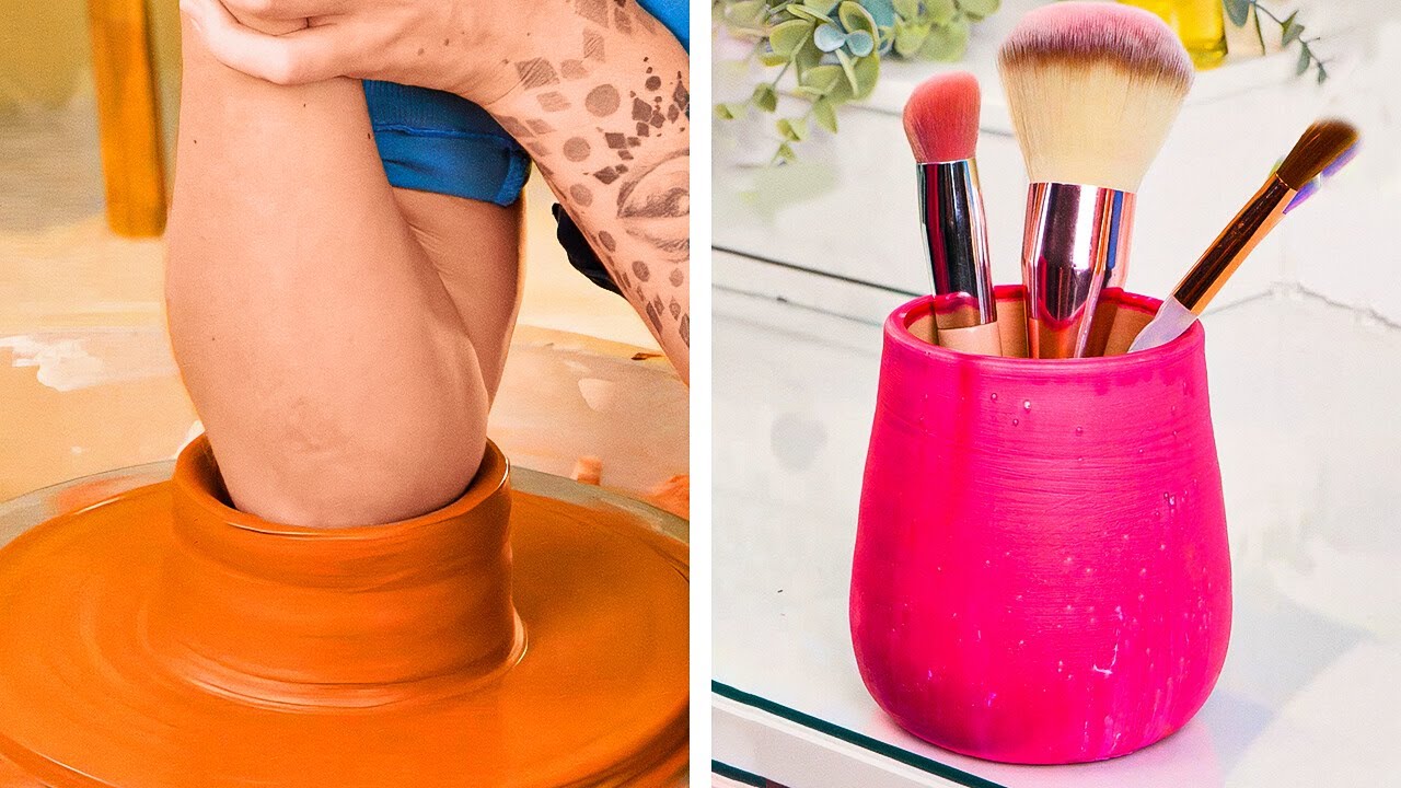Useful Clay Pottery Hacks You Need to Try Right Now! - YouTube