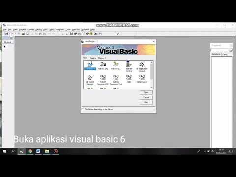 Tutorial membuat program HScrollbar dan VScrollbar di VB6 - YouTube