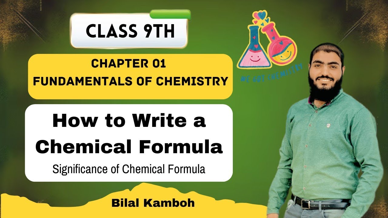 Lect 09 How To Write A Chemical Formula Class 9th Chapter 01 Lect 09 How To Write A Chemical Formula Class 9th Chapter 01