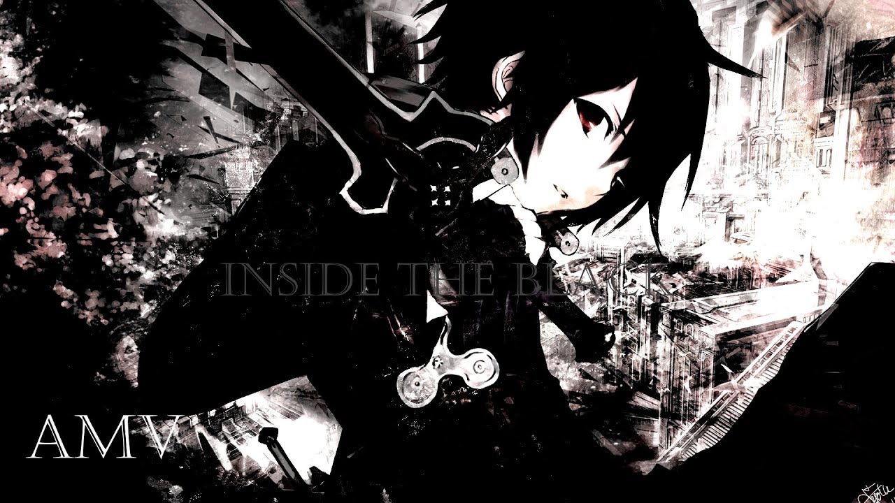 [Amv] SAO Kirito - Falling Inside The Black {Skillet} - YouTube
