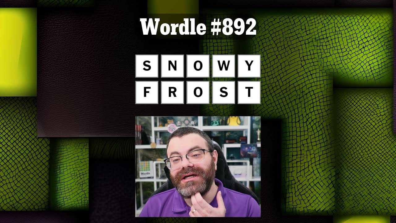 A winter wonderland | Wordle #892 (Nov 28 2023) - YouTube