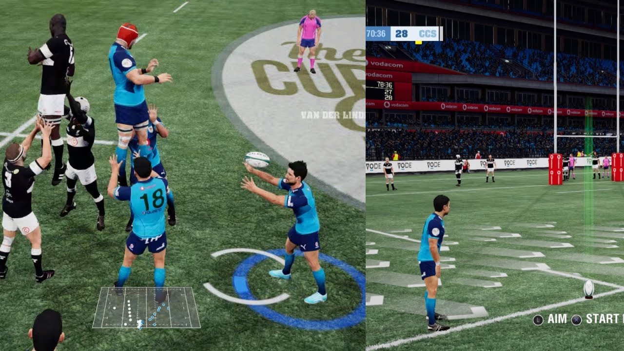 Rugby Challenge 4 - Currie Cup 2023. Sharks vs Blue Bulls - YouTube