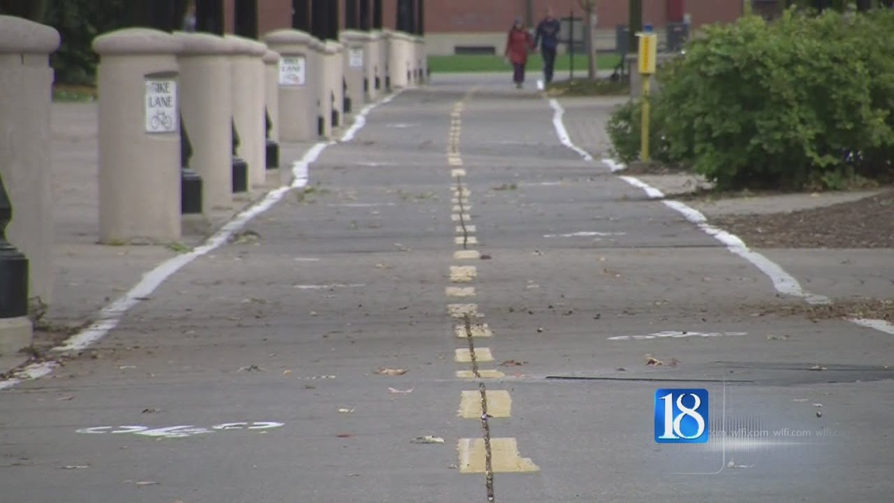 Purdue Bike Lanes - YouTube
