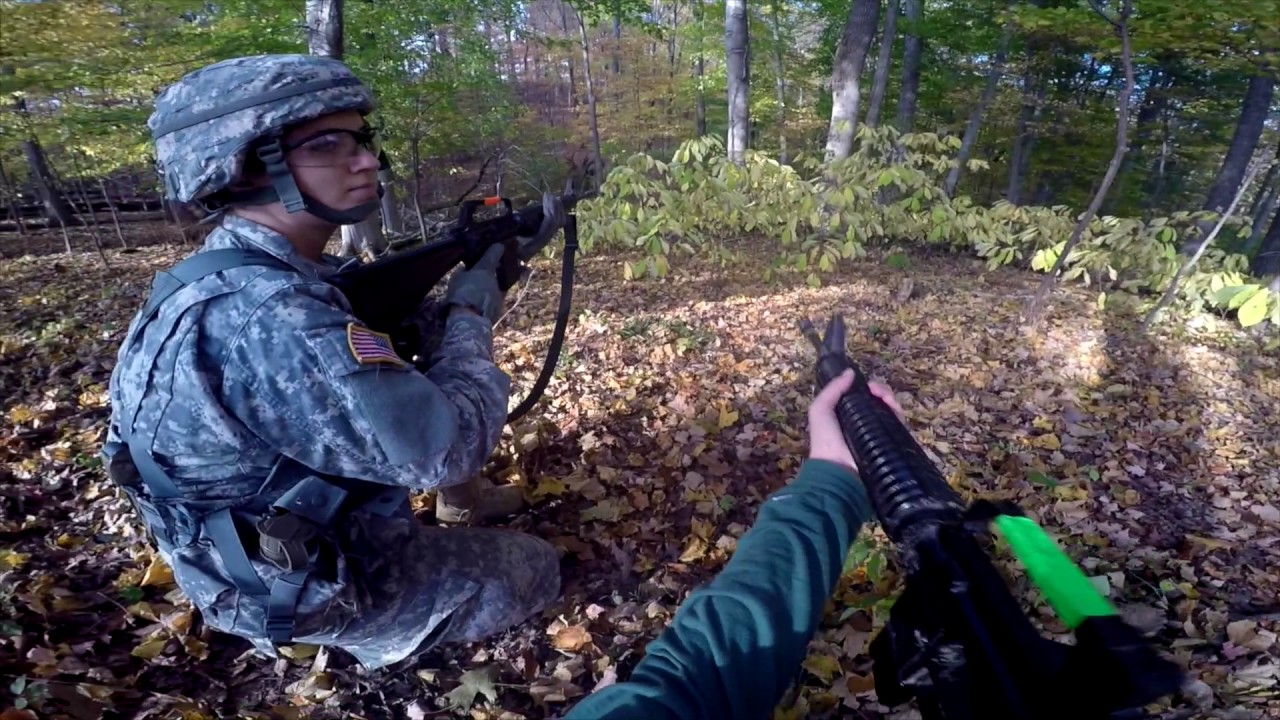 Combat Tactics with OHIO ROTC - YouTube