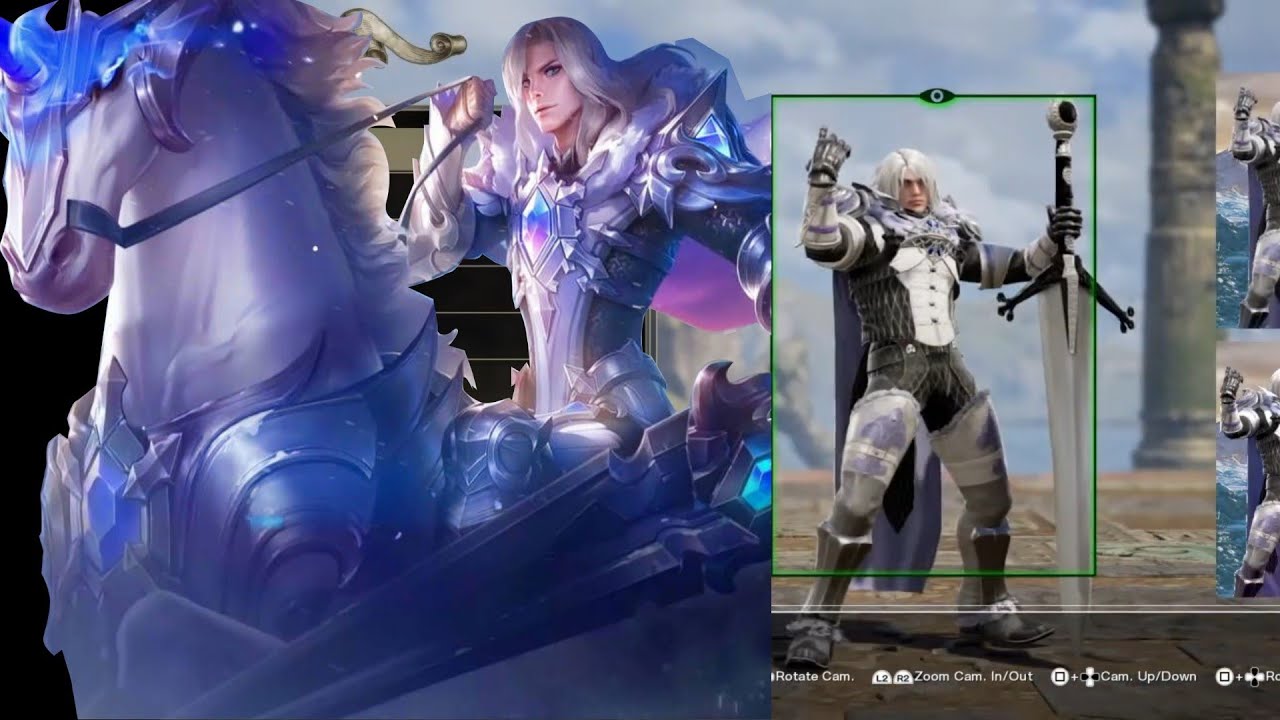 SOULCALIBUR™Ⅵ Create Mobile Legends Leomord "Frostborn Paladin" # ...
