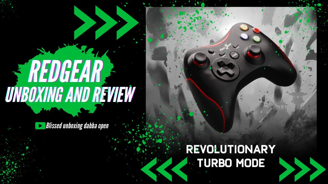 Redgear Controller Unboxing And Review🎮🎁Dual Dongle wireless💯 ️🥳 - YouTube