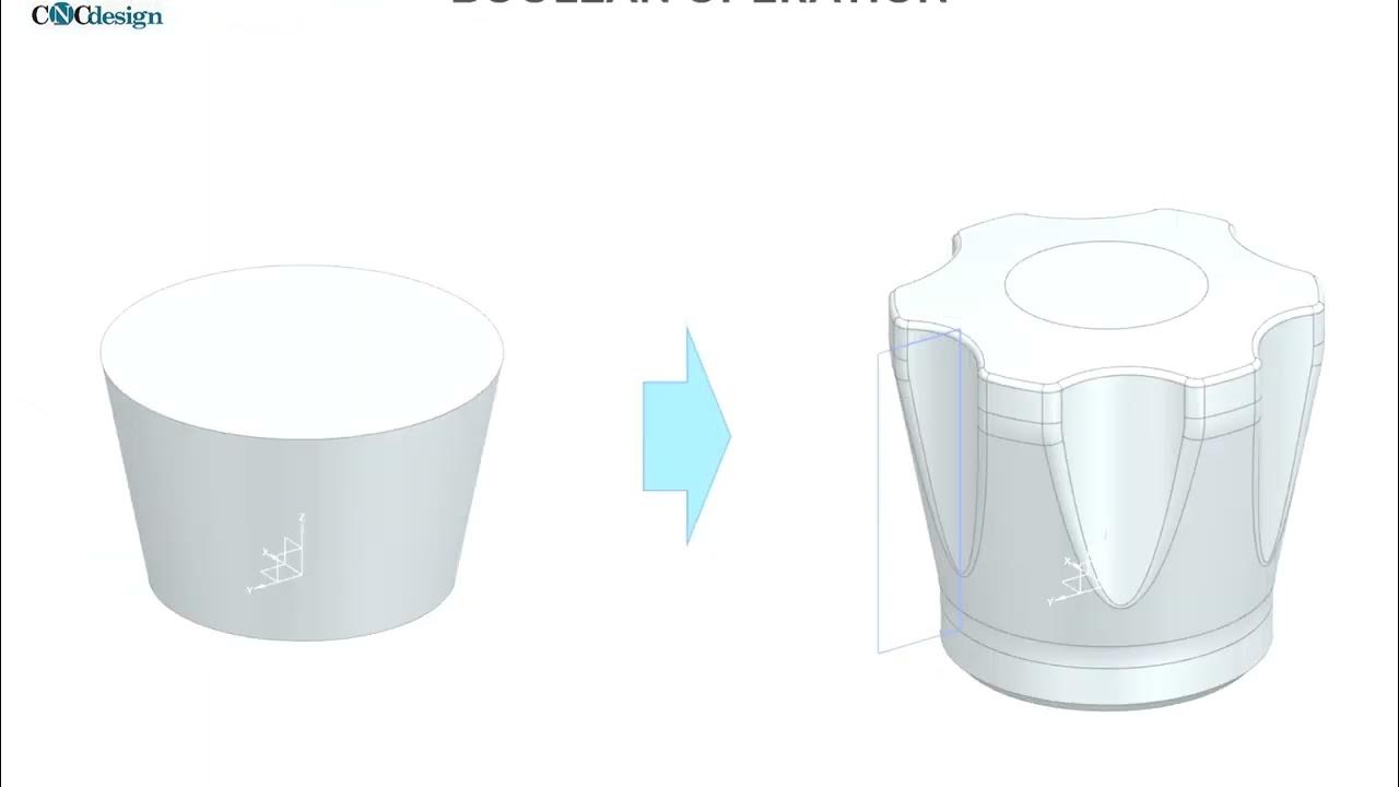 Tutorial Penggunaan Software NX - Boolean Operations (Part 17) - YouTube