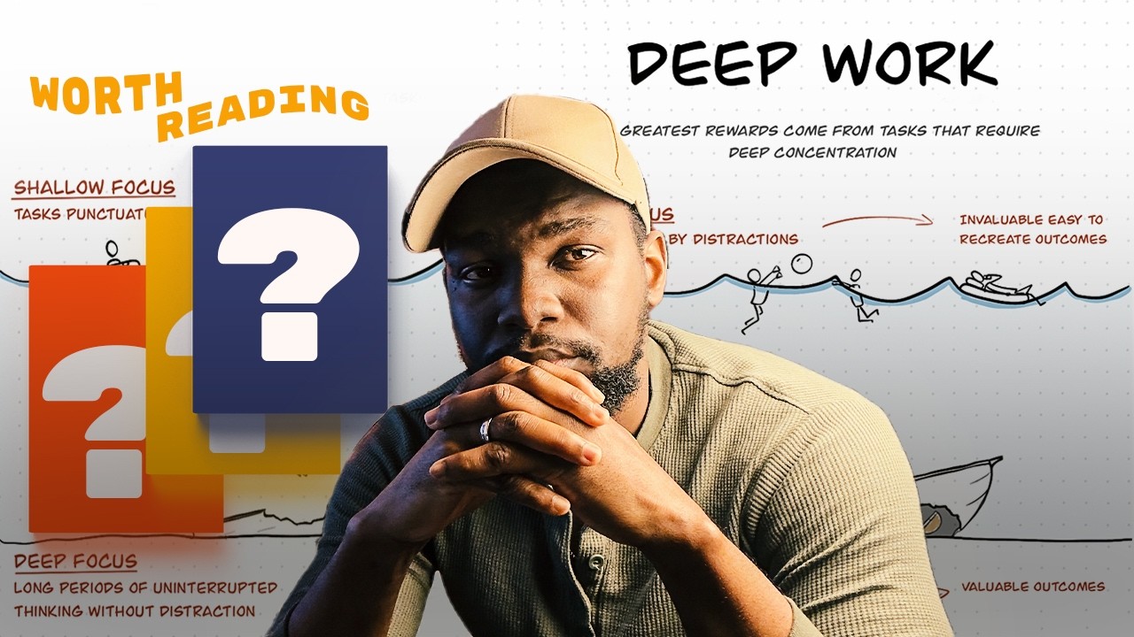 The 5 Best Productivity Books To Improve Your Focus - YouTube