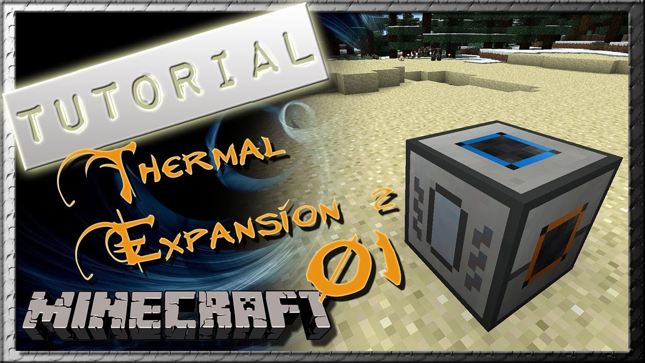 Minecraft Mod Tutorial - 01 - Thermal Expansion - Magma Crucible - (En ...