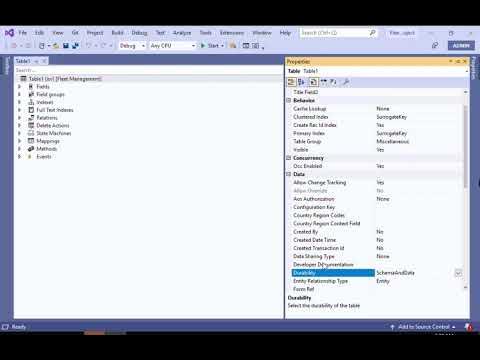 Table Properties Best Practices in Dynamics 365 | Dynamics 365 ...