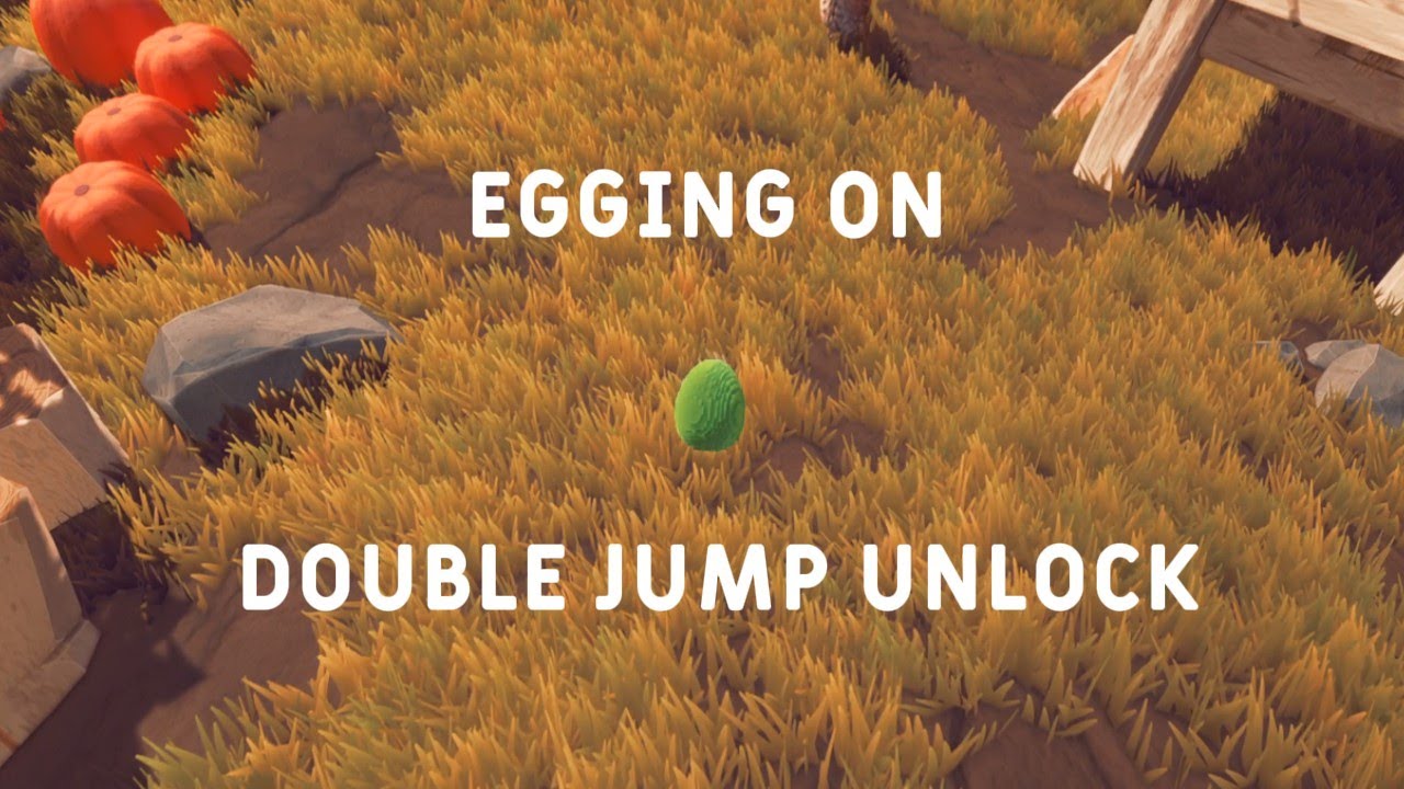 Egging On - How to Unlock Double Jump - YouTube