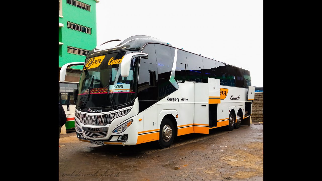 ENA COACH BUS INVICTUS 1200 DD - YouTube