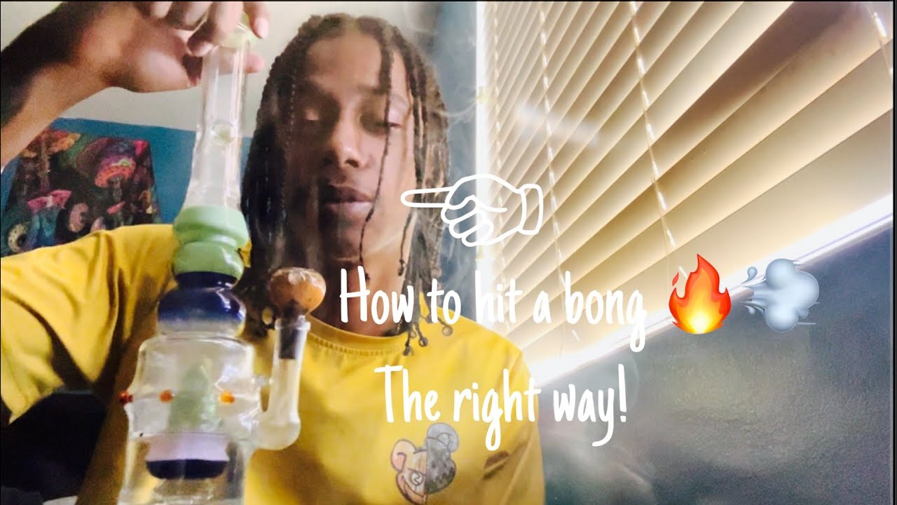 How to hit a bong the right way#virlapost #foryou #trending - YouTube